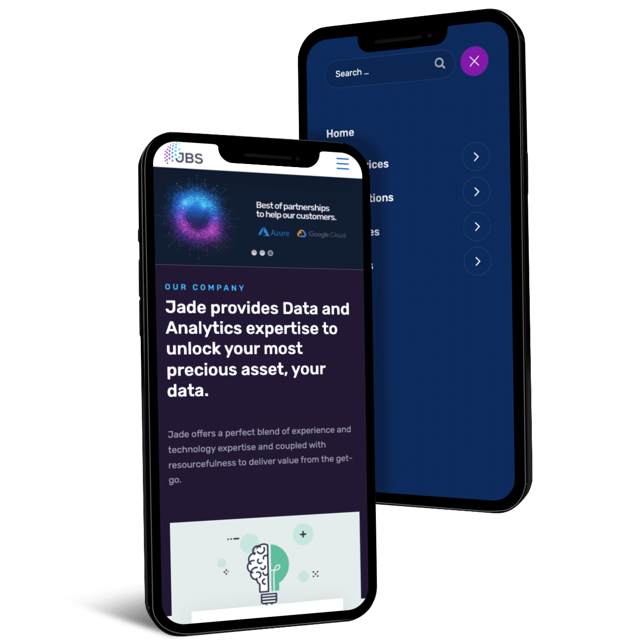 Jade Website Work Portfolio | Produit